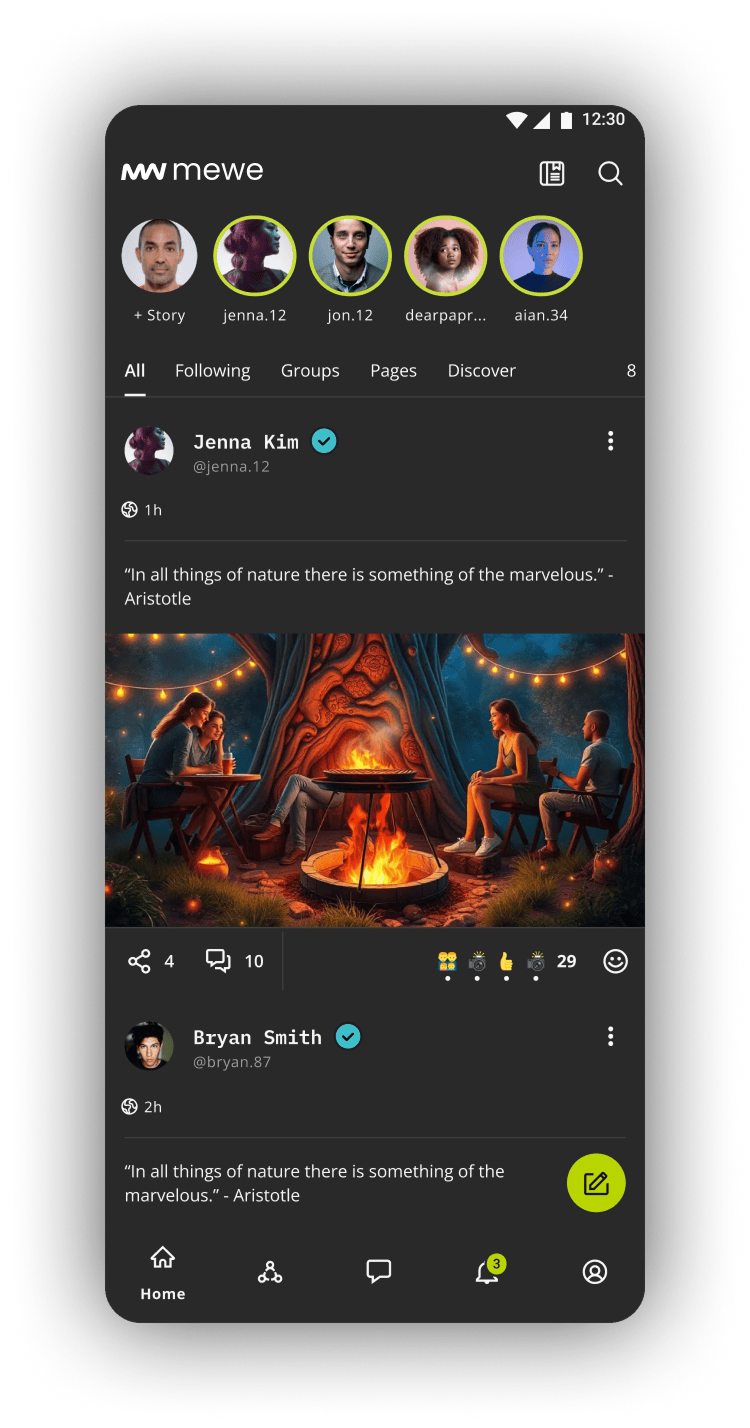 MeWe - The Next-Gen Social Network